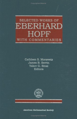 Amazon | Selected Works of Eberhard Hopf: With Commentaries (Collected ...
