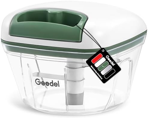 ZIERIPY Multi-Function Manual Food Chopper,Manual Food Processor ...