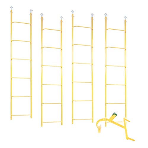 ACRO 11610-COMBO Set Contains (4) 6ft Ladder Sections & (1) Reinforced ...