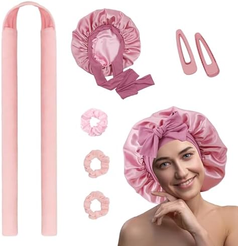 Amazon.com : Eternal Hair Curler Heatless Set, Satin Heatless Curling ...