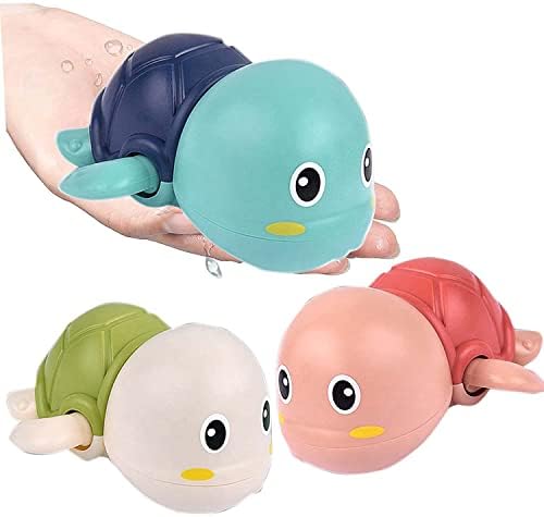 Buy SANTALON Bath Toys Multiple Pack Cute Swimming Turtle Bath Toys for ...