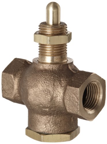 Kingston 305A Series Brass Quick Opening Flow Control Valve, No Handle ...