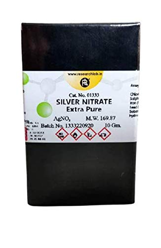 COLOROMA SILVER NITRATE Extra Pure (Double Crystalised) (10 gm ...