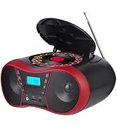 Amazon.com: M-Amazup CD Player Portable, Rechargeable Portable CD ...