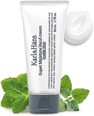 Amazon.com : Karl&Hans Super Moisturizing Mint Vegan Hand Cream ...