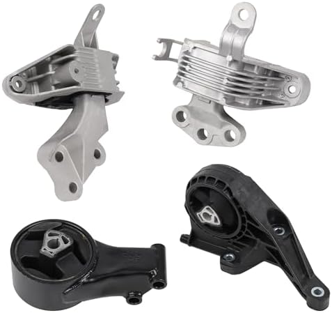Amazon.com: Engine Motor Mounts Set - Compatible with Chevrolet Cruze ...