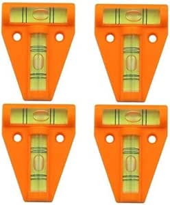 4 Pcs RV T Level Bubble Level, Multipurpose 2 Way Spirit Level, Screw ...