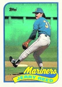 Amazon.com: 1989 Topps #441 Jerry Reed - Seattle Mariners (Baseball ...