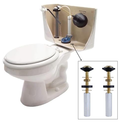Snapklik.com : 2 Pack Universal Toilet Tank To Bowl Bolt Kits, Antfees ...