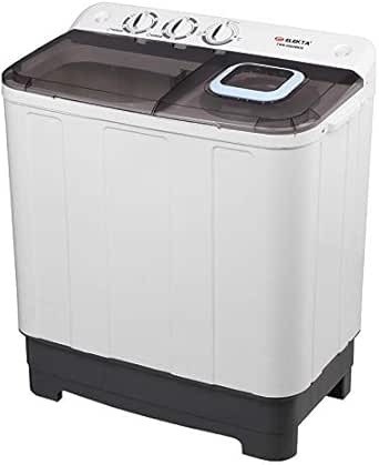 Elekta 5.5KG Semi- Automatic Twin Tub Top Loading Washing Machine ...
