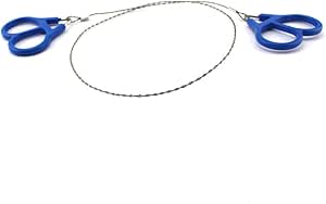 Amazon.com: Rope Saw 10 pieces Stainless Steel Cable Saw, Folding Rope ...