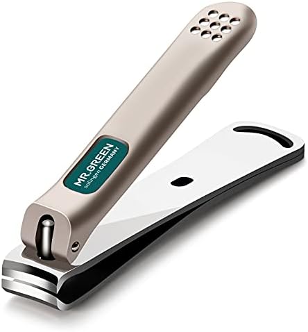 Amazon.com : MR.GREEN Nail Clippers Wide Jaw Opening Stainless Steel ...