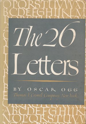 The 26 LETTERS: Oscar Ogg: 9781199396341: Amazon.com: Books