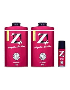 Z Magnetism Classic Deodorizing Talcum Powder & Deodorant for Men ...