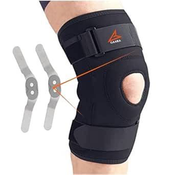 Buy GAARA INDIA Adjustable Hinged Knee Brace with Extra Velcro for Firm ...