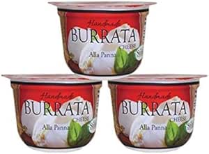 Amazon.co.jp: D'Stefano Burrata Cheese 4.6 oz (113 g) x 3 Packs (Frozen ...