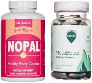 Amazon.com: Santo Remedio Nopal + MetaBoost Bundle : Health & Household