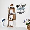 Amazon.com: K KILIPES Nautical Wood Lighthouse Shelf Decor, Wall ...