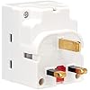 STATUS 3 Way Multi Plug Adapter | UK 3 Pin Multi Plug Adaptor ...