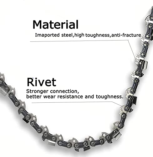 Snapklik.com : R40 Chainsaw Chain 10 Inch 3/8 LP Pitch .043 Gauge 40 ...