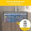 Amazon.com: VINGLI 24-Inch Laundry Sink with Cabinet and Pull-Out ...
