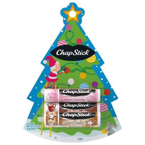 Amazon.com : Chapstick Sugar Cookie, Cotton Candy, Hot Chocolate and ...