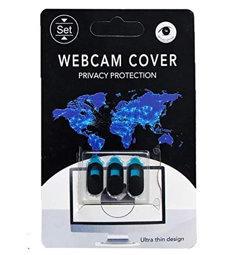 Eatech Universal Webcam Camera Lens Cover Round Shape Plastic Sticker ...