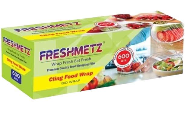 Cling Film Wrap 1.5 Kg Roll | BPA Free Transparent Food Wrapping Sheet ...
