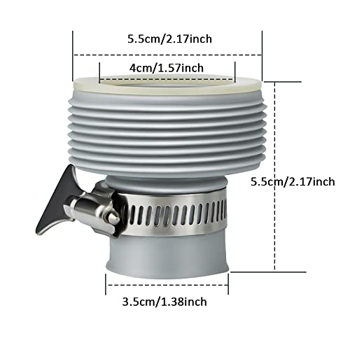 Pool Adapter B for Intex Pool I Pool Hose Adapter B 32-38 mm I Hose ...