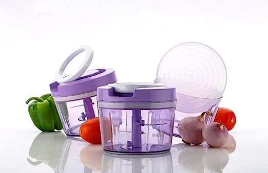 Buy Duobrii Multipurpose Vegetable Fruit Chopper Grinder Mixer Slicer ...