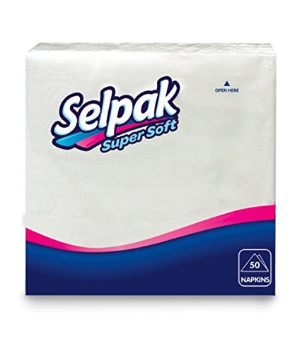 Selpak Cocktail Napkin Tissue - 2Ply, 50 Pieces : Amazon.in: Health ...