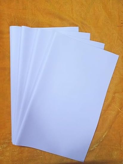 Exam Paper Sheet UnRuled - Answer Sheet for Tests Unruled( 60 Joint ...