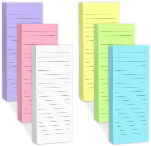 Amazon.com : Magnetic Notepads Note Pads for Fridge with Full Magnet ...