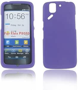 Amazon.com: Pantech P8010 (Flex) Purple Rubber Protective Case : Cell ...