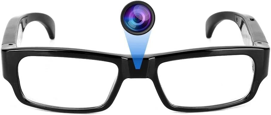 Buy MatLogix Spy Eyeglasses Camera Full HD 4K, Spy Specs Invisible Lens ...