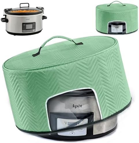 Amazon.com: BAGSPRITE Slow Cooker Cover with Aluminum Foil Lining for ...