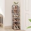 Amazon.com: Hzuaneri Vertical Shoe Rack, Shoe Shelves, Wood Shoe ...