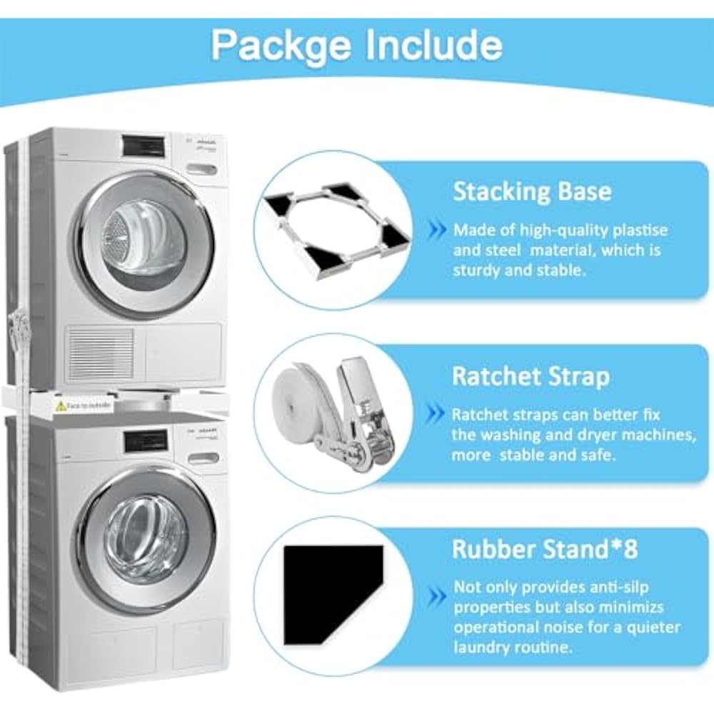29 inch Washer Dryer Stacking Kit, Universal Nepal | Ubuy