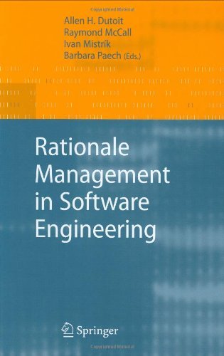 Rationale Management in Software Engineering 2006, Dutoit, Allen H ...