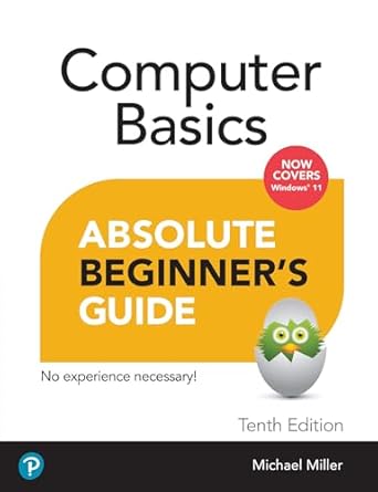 Amazon.com: Computer Basics Absolute Beginner's Guide, Windows 11 ...