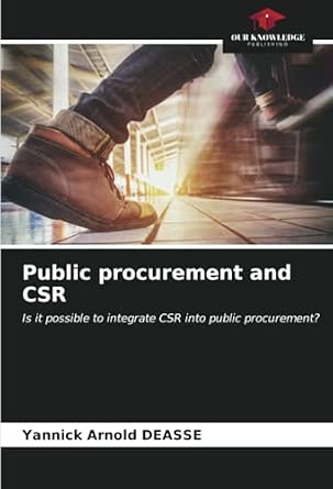 Buy Public procurement and CSR Book Online at Low Prices in India ...