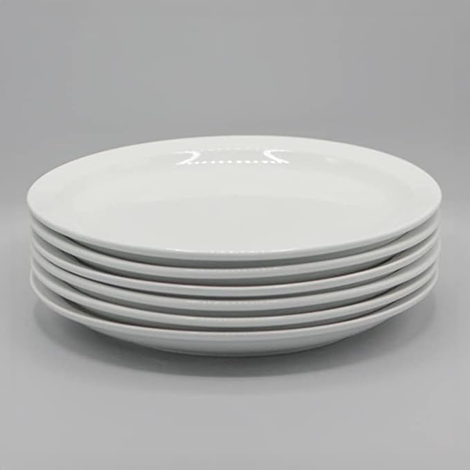 Crockery Direct Durable Narrow Rim Plates | 240mm | Set of 6 ...
