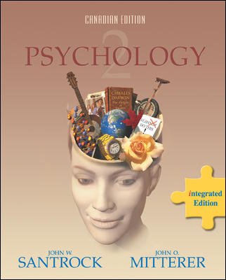 Psychology, Second Canadian Edition, Integrated Edition: Santrock, John ...