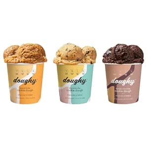 Amazon.com: Doughy Vegan Cookie Dough - Gluten Free Cookies, Grain Free ...