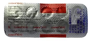 Lotace 50-H - Strip of 10 Tablets : Amazon.in: Health & Personal Care