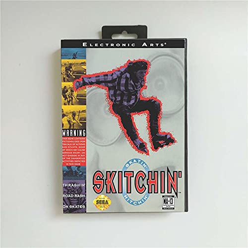 Amazon.com: Royal Classic Skitchin USA Cover With Retail Box 16 Bit MD ...