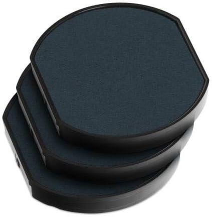 Amazon.com : Ideal 310R Stamp Replacement Pads - 3 Pack - Black Ink ...