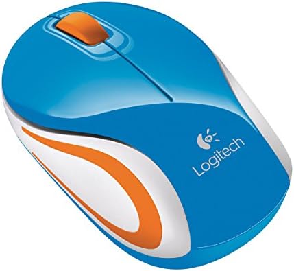 Amazon.in: Buy Logitech M187 Wireless Mini Mouse - Blue Online at Low ...
