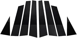 Amazon.com: 8PCS Car Pillar Posts Trim Cove Sticker, for A=UDI Q5L 2018 ...