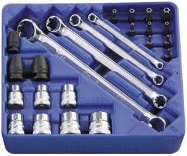 Genius 24 Piece Star Wrench Set - Combination Wrenches - Amazon.com